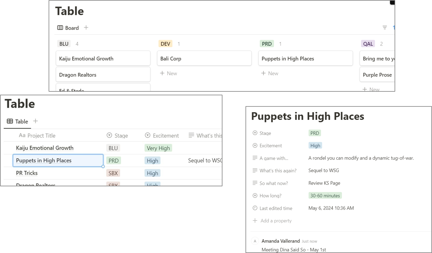 Game Designer Organization | Subsurface Games